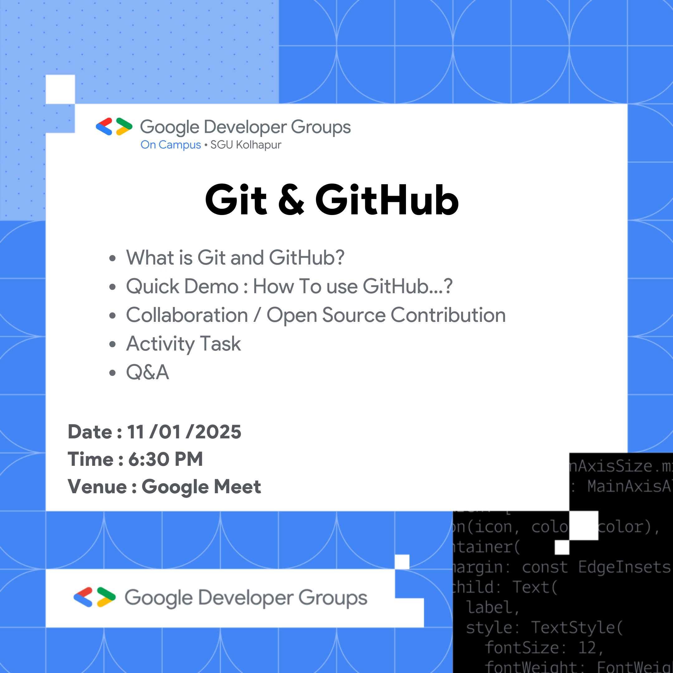 See Unlocking Collaboration: A Deep Dive into Git & GitHub at Google Developer Groups GDG on ...